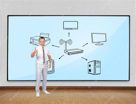 Premium Photo Wifi Scheme