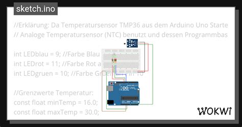 Temperatur Rgb Wokwi Esp32 Stm32 Arduino Simulator