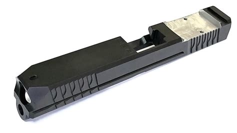 P80 Compact Stripped Slide W Rmr Cut For Glock 17 Black