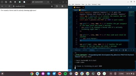 Ritik Mahapatra On Linkedin Did I Just Create My Own Server Yes I Did 😍