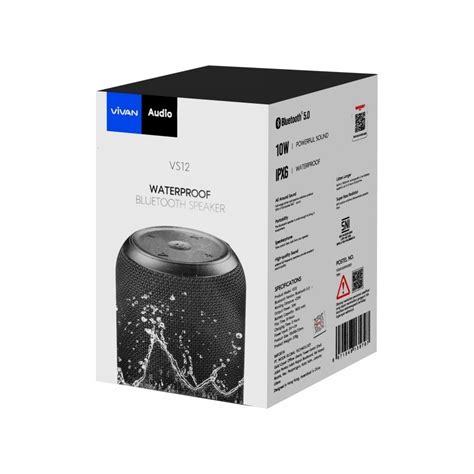 Jual Speaker Bluetooth Vivan Vs12 Wireless Audio Portable Mega Bass
