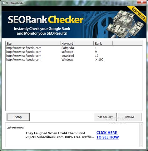 Seo Rank Checker 11 Download Screenshots