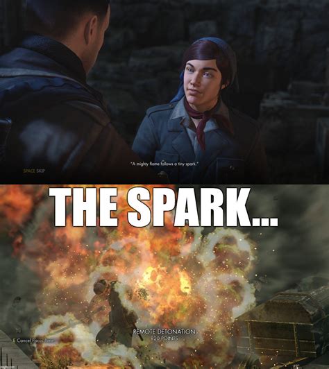 A Tiny Spark R Sniperelite