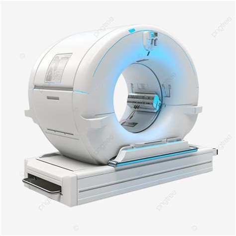 Rendering Of The Mri Magnetic Resonance Tomography Imaging Scan Device