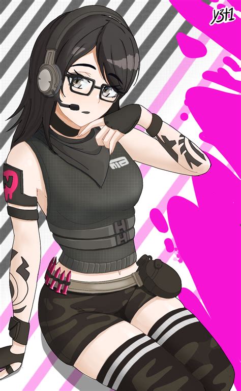 Fortnite Jawbreaker Anime Style By Y3t1 Art On Deviantart