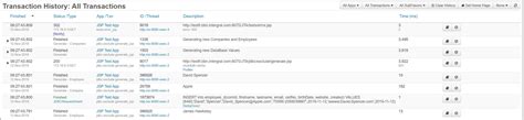 transactions fusionreactor documentation