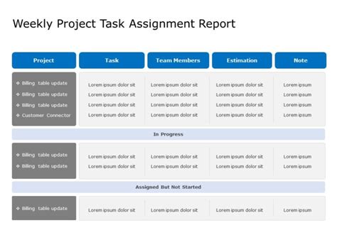 project task assignment powerpoint template powerpoint templates 90