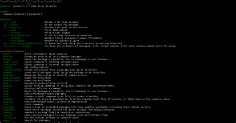 Tech Thoughts How To Install Composer And Laravel Php With Your Wamp
