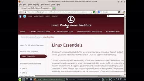 Linux Essentials L01 What Is Linux Essentials Certification Youtube