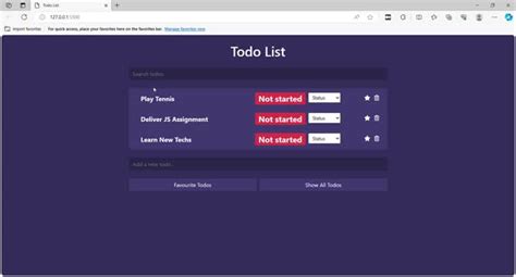 Completed My First Project Using Javascript With Todo List Sara Omran Posted On The Topic