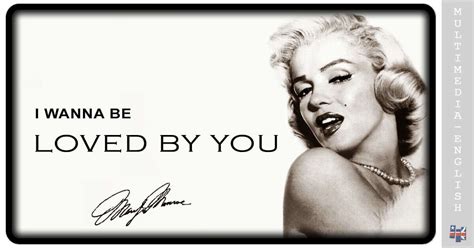I Wanna Be Loved By You Some Like It Hot Marilyn Monroe Multimedia English Videos