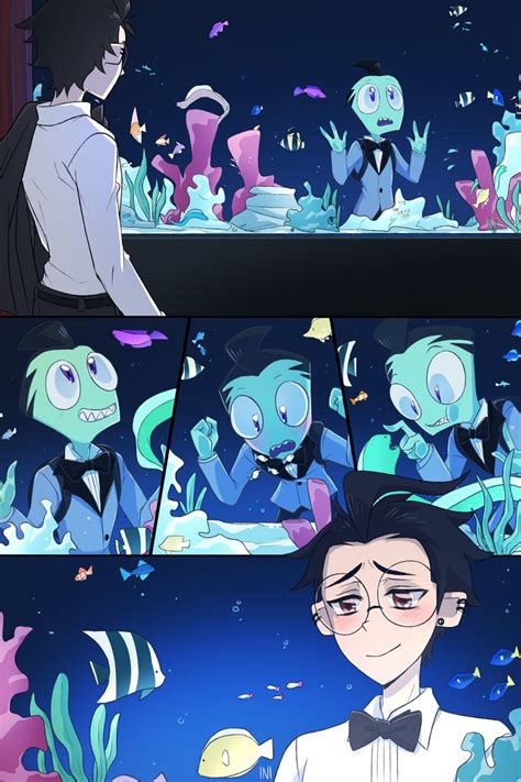 Im Made Of Love And Its Stronger Than You Invader Zim Characters Invader Zim Dib Invader Zim