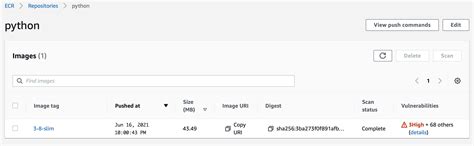 Scanning Container Security Vulnerabilities With Aws Ecr Rajan