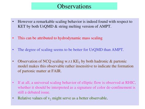 Ppt Differential Elliptic Flow And Ncq Scaling Insights From Fair