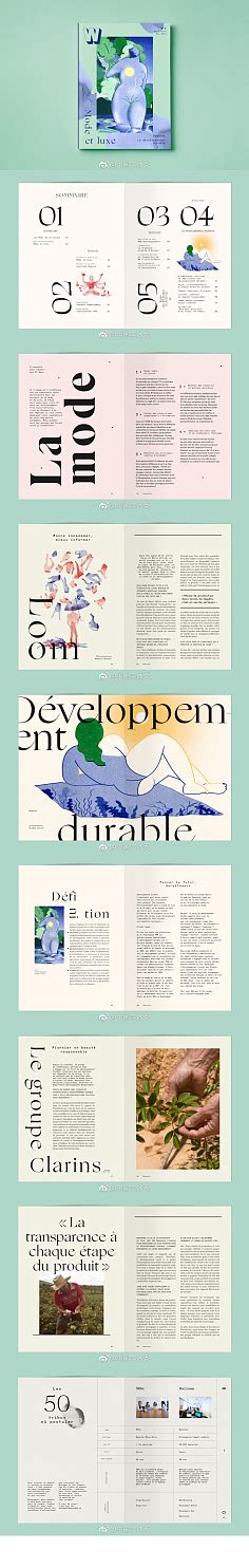 杂志版式设计 花瓣网陪你做生活的设计师 杂志内页排版