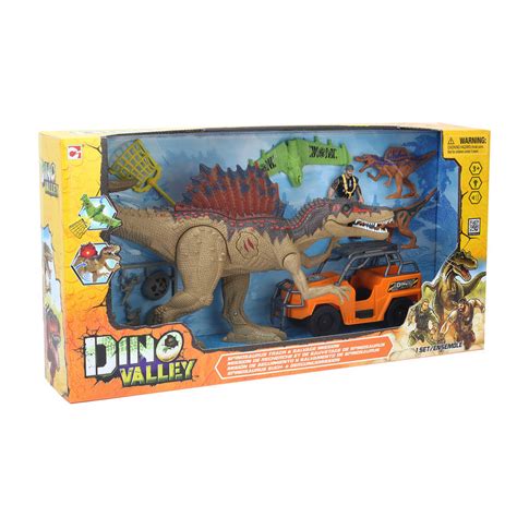 Dino Valley Spinosaurus Track And Salvage Mission Voertuig