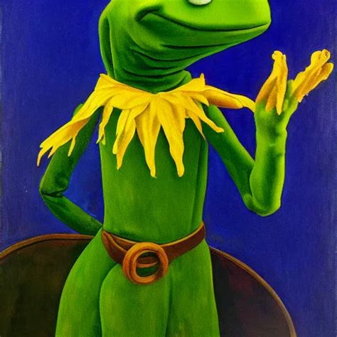 terrified kermit the frog, oil painting, botticelli, | Stable Diffusion | OpenArt