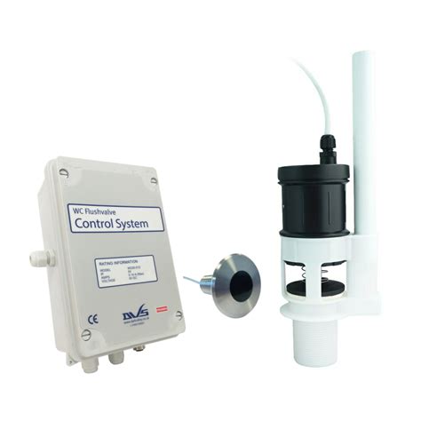 WC Flush Valve With Programmable Sensor KWC DVS