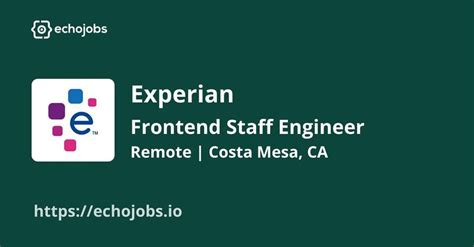 hiring frontend staff engineer remote remote costa mesa ca us [api javascript angular react