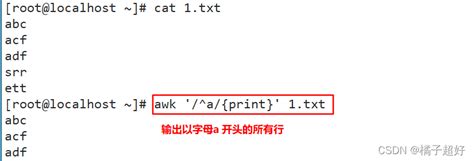 Shell脚本——awk命令详解shell Awk命令详解 Csdn博客