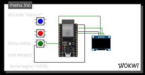 Menuentrega1 Wokwi Esp32 Stm32 Arduino Simulator