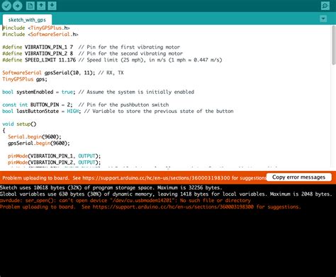 Tinygps Error Programming Arduino Forum