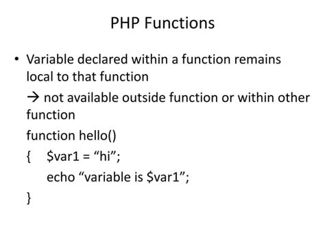 4 2 Php Function Pdf