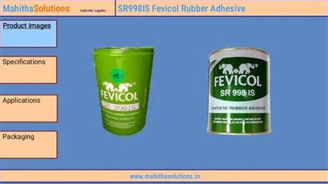 50 Kg And Above Pidilite Fevicol Sr 998 At ₹ 406litre In Saharanpur