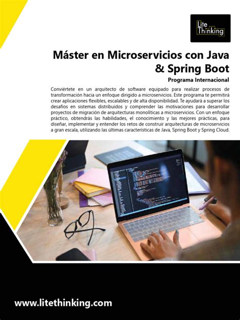 Máster En Microservicios Con Java Y Spring Boot Pdf Software Java Lenguaje De Programación