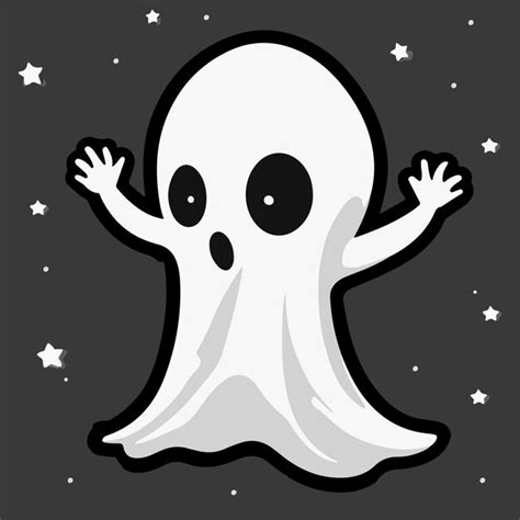 premium vector ghost boo