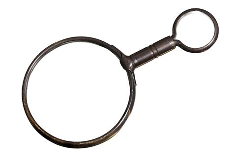 Premium Photo Antique Brass Magnifying Glass