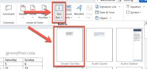 How To Make A Calendar In Word