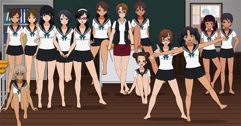 オリジナル クラスの女子と担任 Skのイラスト Pixiv