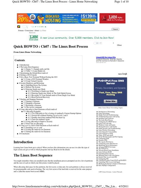 linux boot process pdf pdf booting areas of computer science