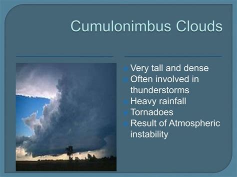 Classifying Different Types Of Clouds Ppt