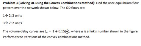Solved Problem Solving Ue Using The Convex Combinations Chegg