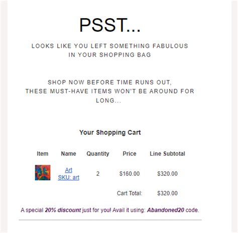 Default Email Template Tyche Softwares Documentation