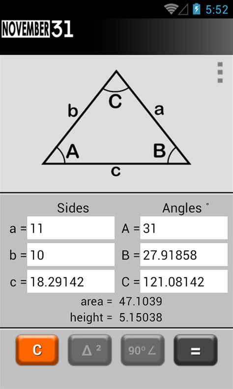 Triangle Calculator Apk For Android Download