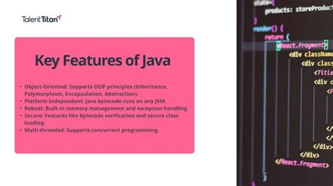 Introduction To Java And Java Interview Questions Ppt