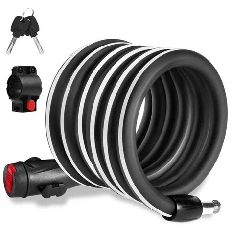 Antivol Velo Antivols De Vélo Pour Enfants Cadenas Velo Antivol 120cm X