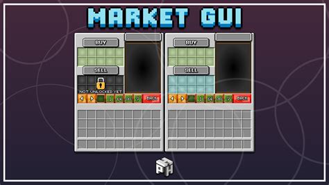 Honnv Market Gui Custom Minecraft Menu