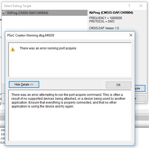 Solved Cannot Program Because Kitprog Goes Into Mass Stor