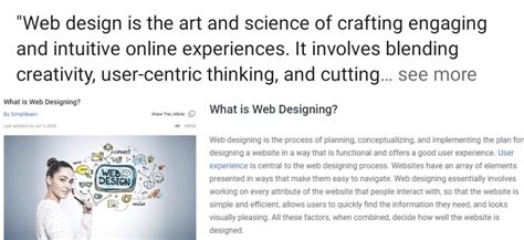 Web Design Is The Art And Science Of Crafting Engaging And Intuitive