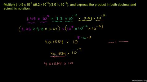50 Multiplying Scientific Notation Worksheet Chessmuseum Template Library
