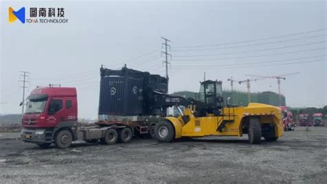 The Container Flipping Crane Has Dual Functions Of Side Dumping And Top