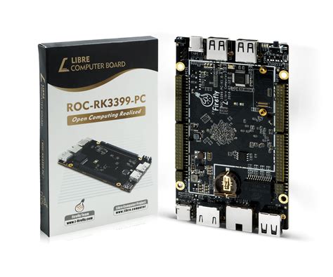 libre computer renegade elite roc rk3399 pc single board computer loverpi