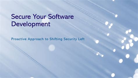 shifting security left a proactive approach to secure software development