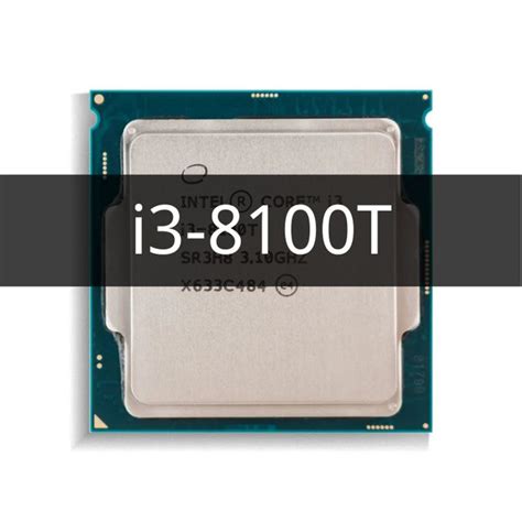 Процессор i3 - 8100T Core i3 8-го поколения, OEM (без кулера), 4 яд., 3 ...