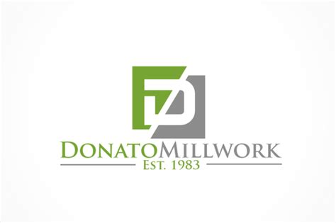Modern Logo For Millwork Company By Donatomillwork