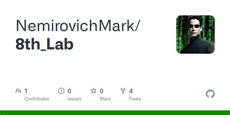 Github Nemirovichmark8thlab